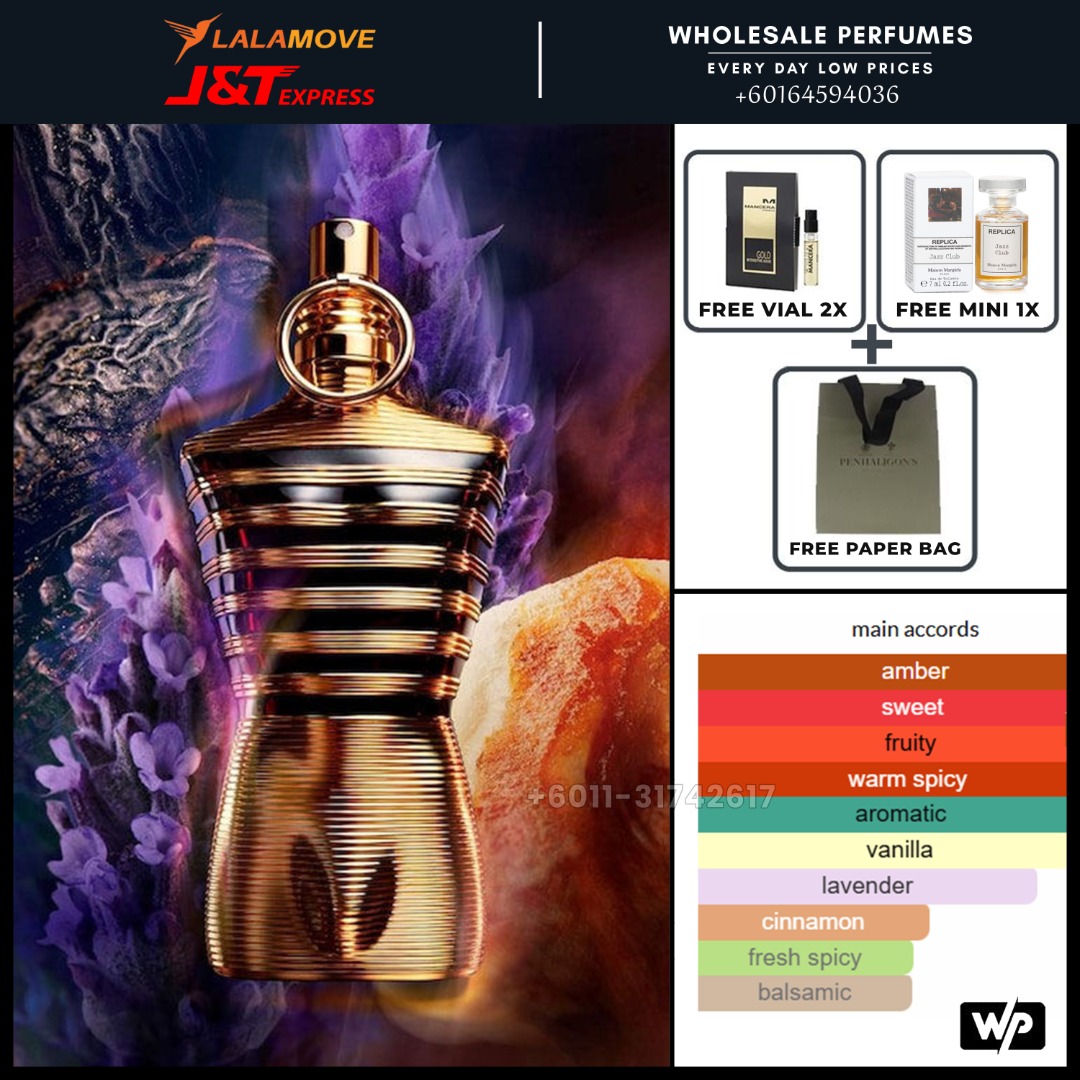 [ORIGINAL] JEAN PAUL GAULTIER LE MALE ELIXIR ABSOLU PARFUM INTENSE ...