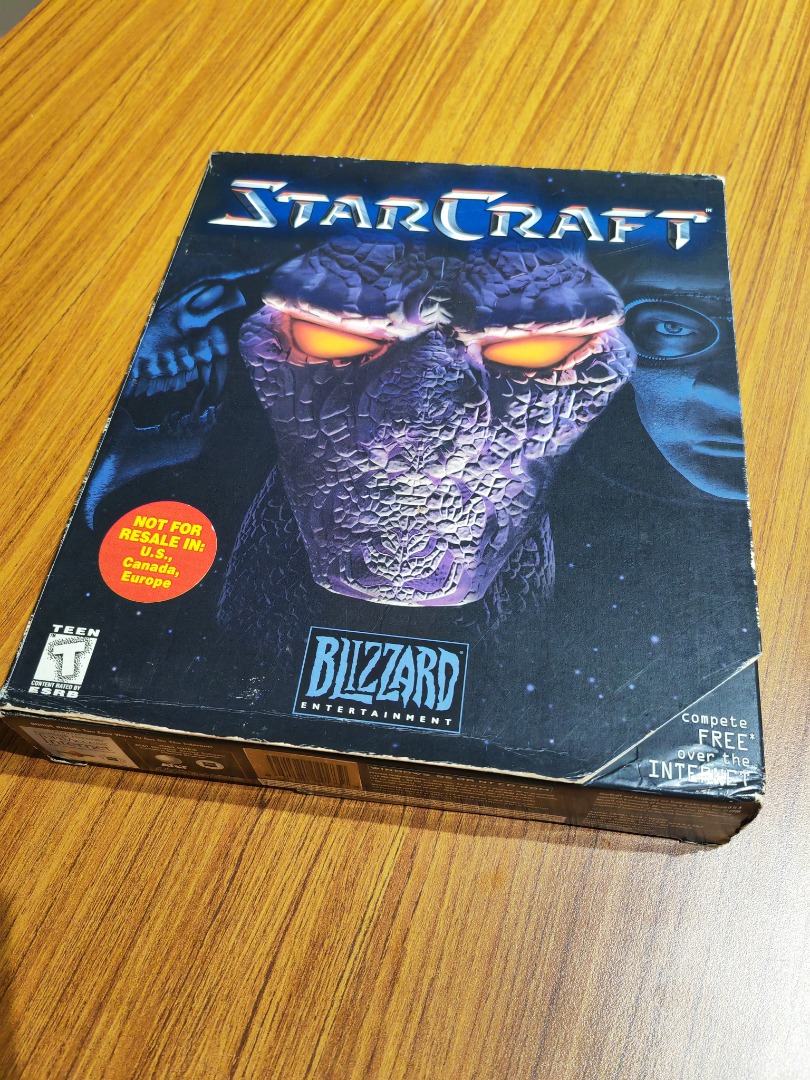 Original Starcraft Big Box 1998 Collection, Hobbies & Toys ...