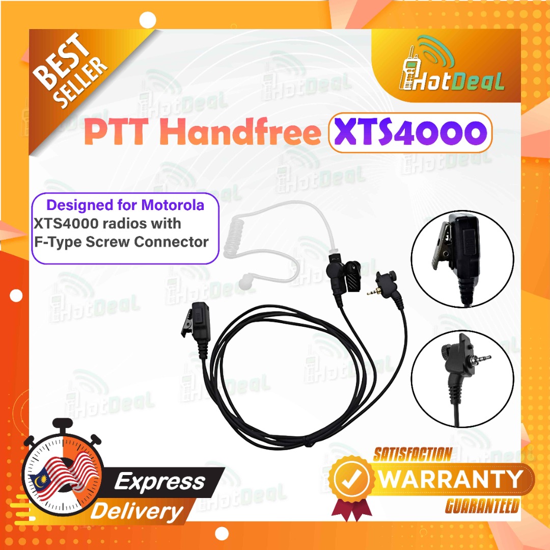 Ptt Acoustic Motorola xts4000 with screw, Mobile Phones & Gadgets ...