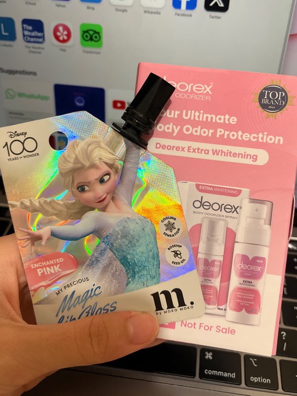 sample lip and deo, Kesehatan & Kecantikan, Kulit, Sabun & Tubuh di ...
