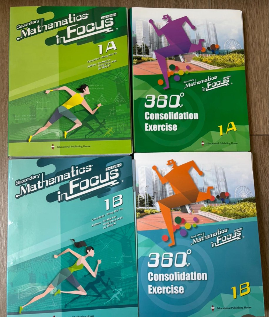 Secondary Mathematics in focus 1a 1b, 興趣及遊戲, 書本 & 文具, 教科書 - Carousell