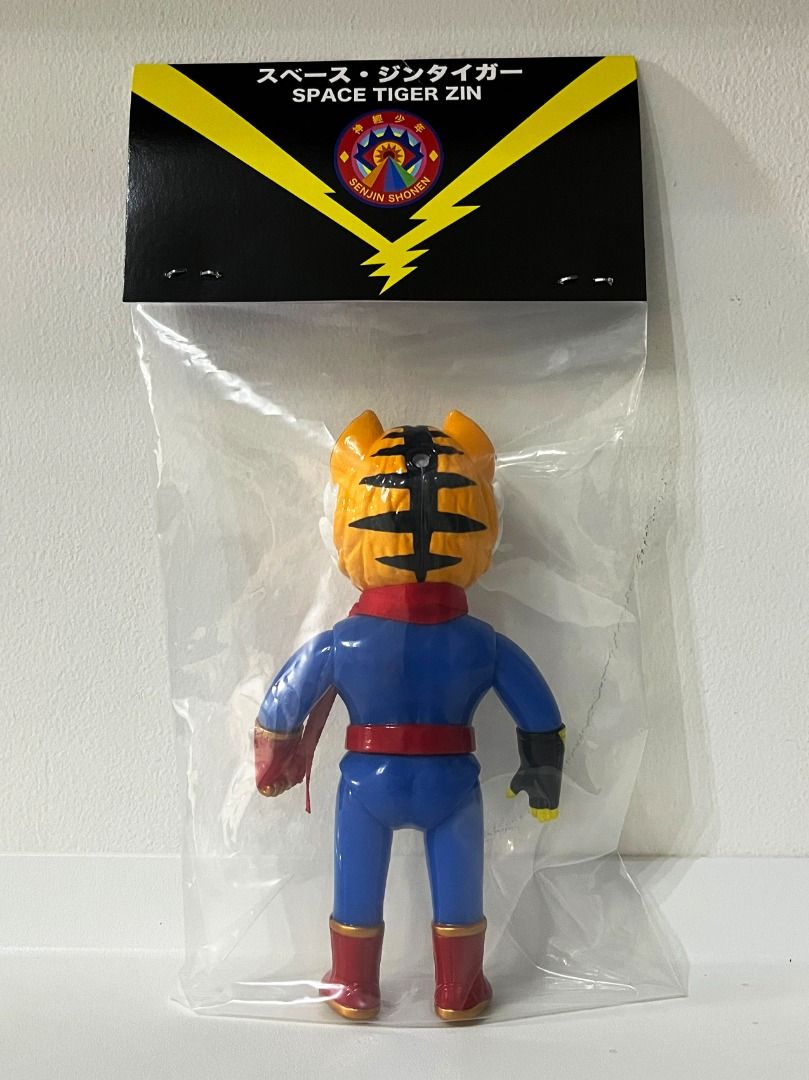 Senjin Shonen 神經少年 - 鉄 鐵人老虎七 銀河超鬥士 SPACE TIGER ZIN Tetsujin Seven Tiger7 (附金腰帶素體) 5.5" $1400 ...