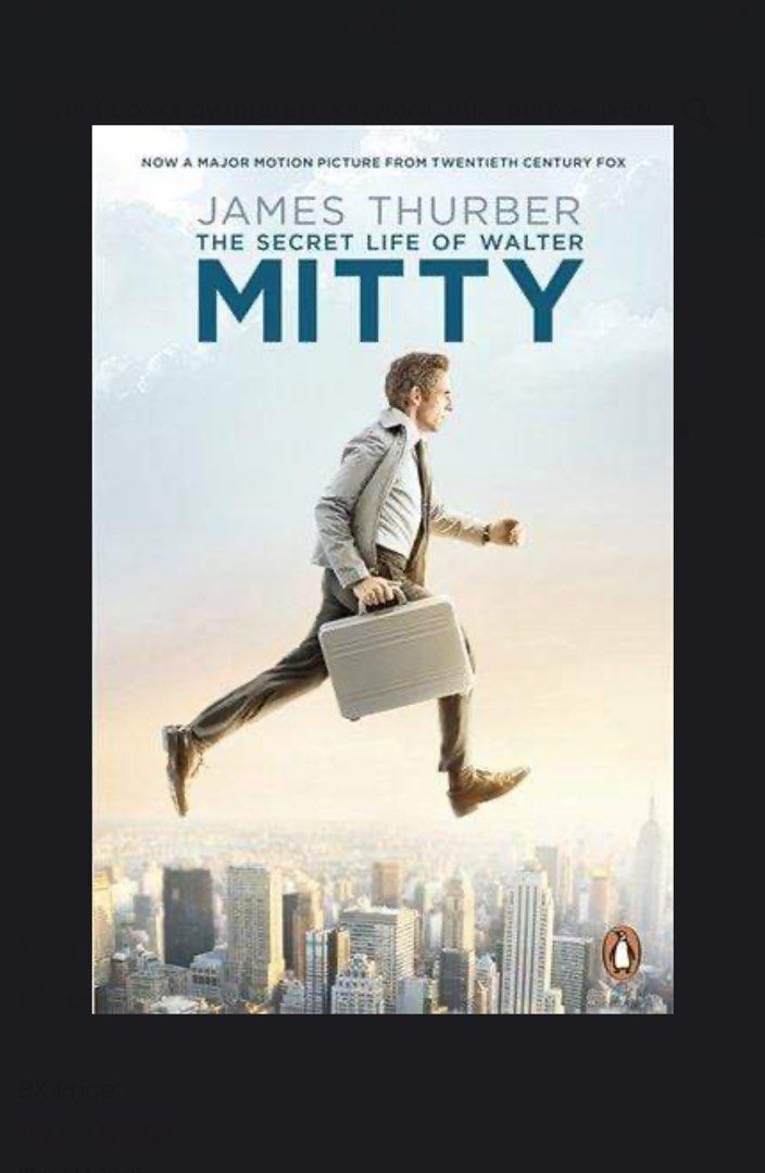 NOVEL The Secret Life Of Walter Mitty by James Thurber, Hobbies & Toys ...