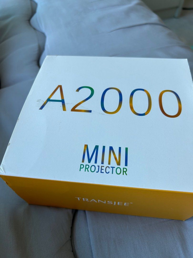 Transjee A2000 Mini Projector, TV & Home Appliances, TV & Entertainment ...