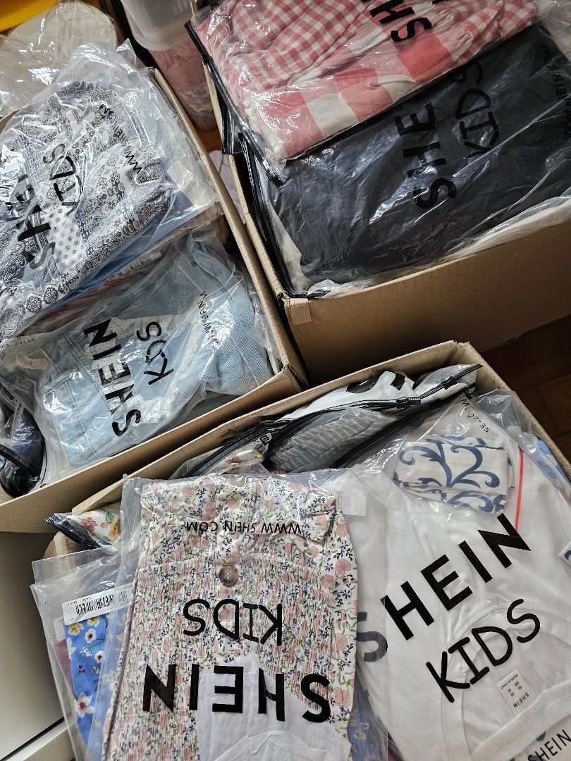 100 pcs bundle sale shein kids clothes, Babies & Kids, Babies & Kids ...