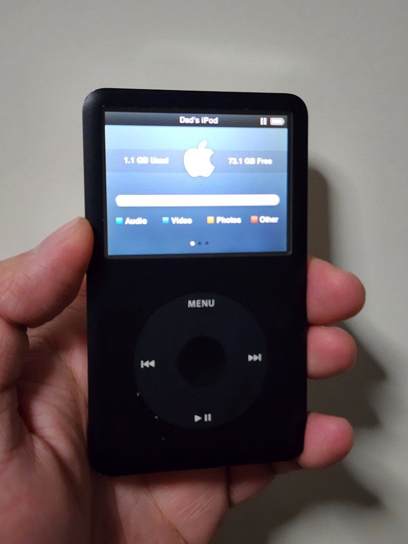 Apple iPod Classic Gen 6 80GB Black, Audio, Portable Music Players on ...