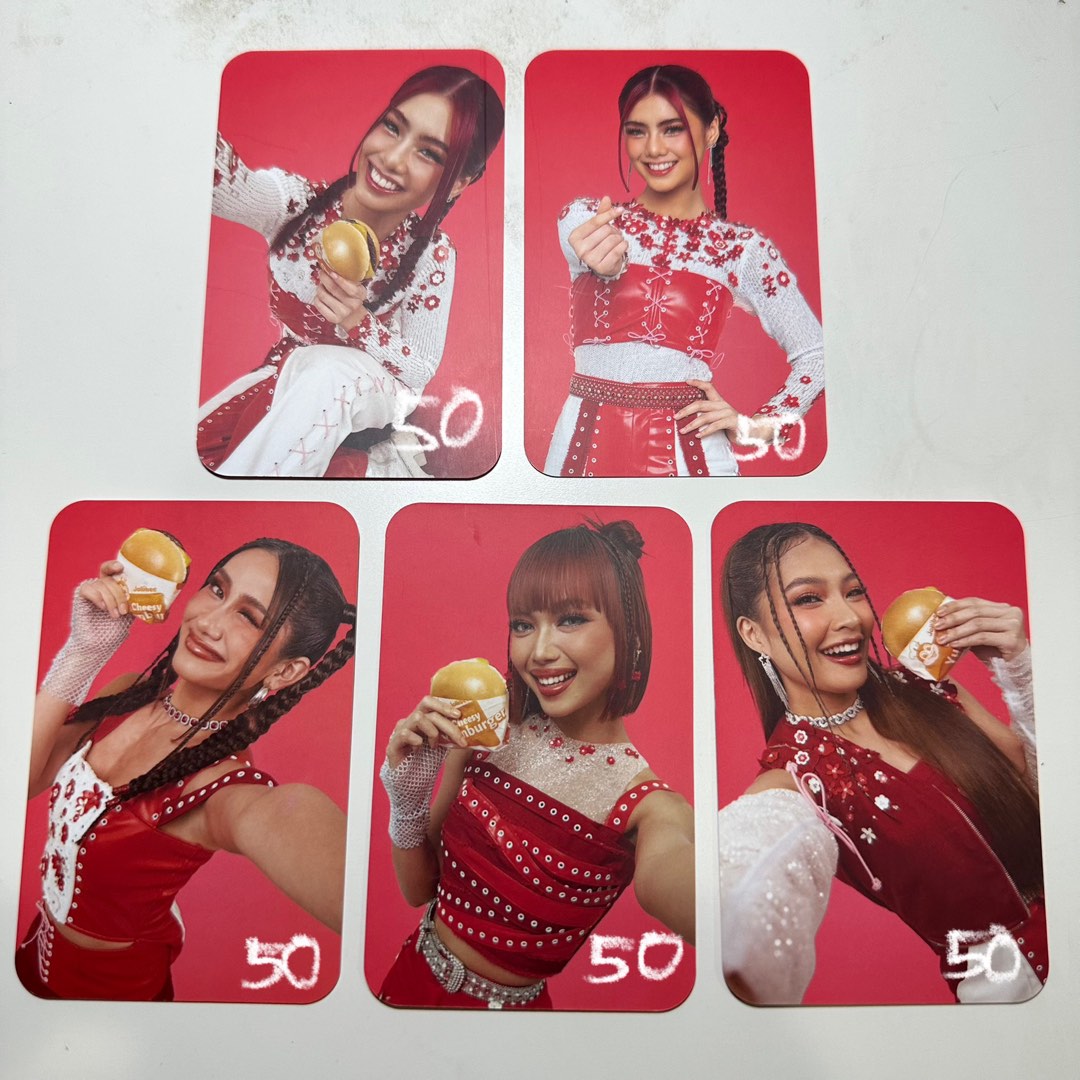 BINI JOLLIBINI Jollibee Photocards, Hobbies & Toys, Memorabilia ...