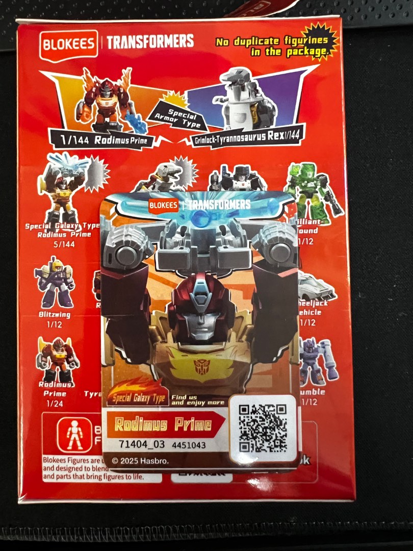 Blokees Defender 04 Normal Chase Rodimus, Hobbies & Toys, Toys & Games ...