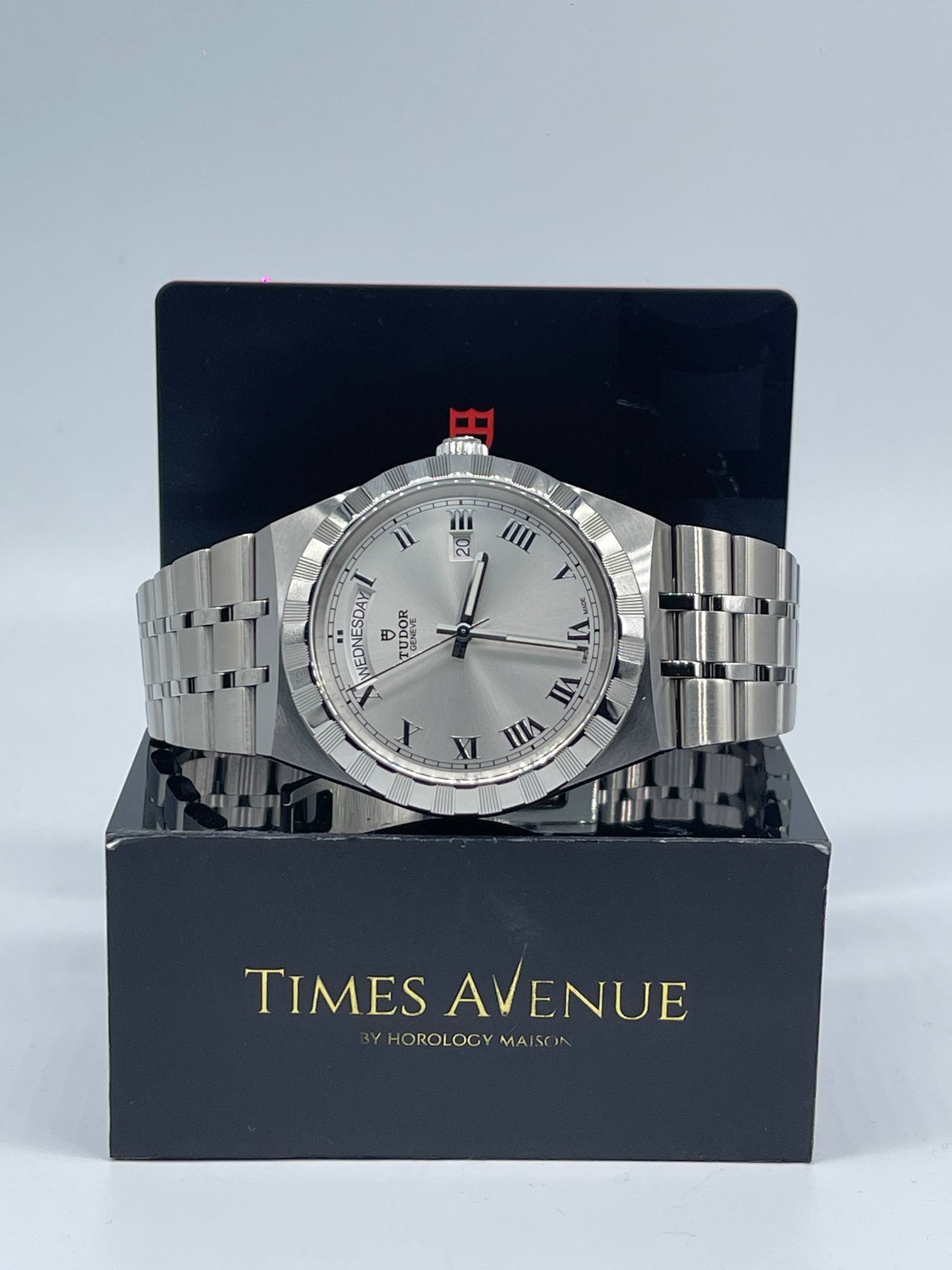 Brand New 2025 Aug Tudor Royal 41mm Stainless Steel 28600 "Silver ...