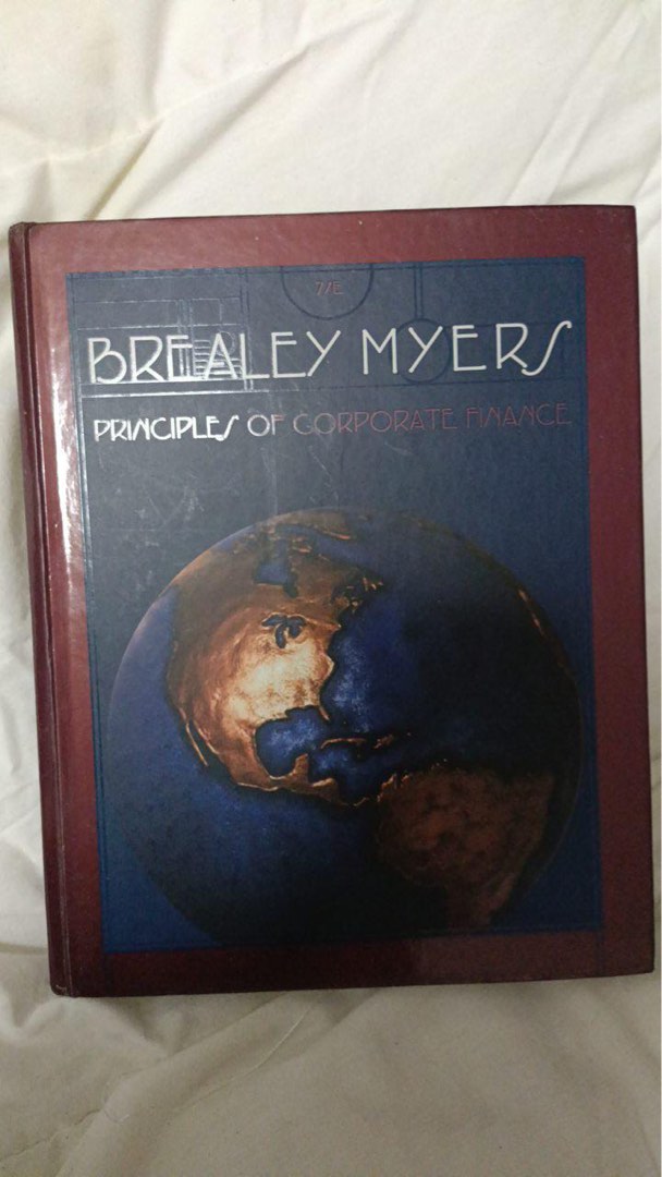 Brealey Myers Principles of Corporate Finance Book 7th Edition, Hobbies ...