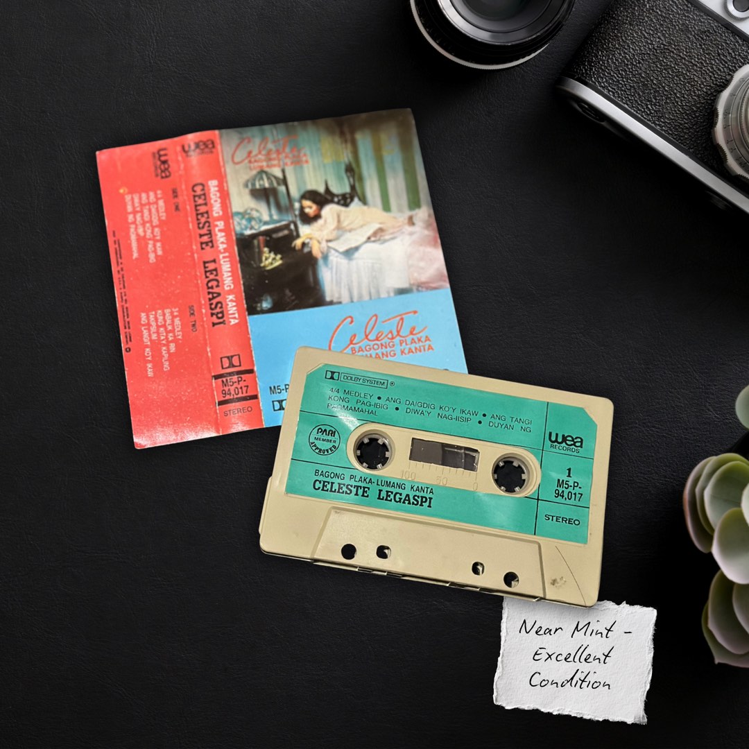 Celeste Legaspi Bagong Plaka Lumang Kanta Vintage Cassette OPM ...
