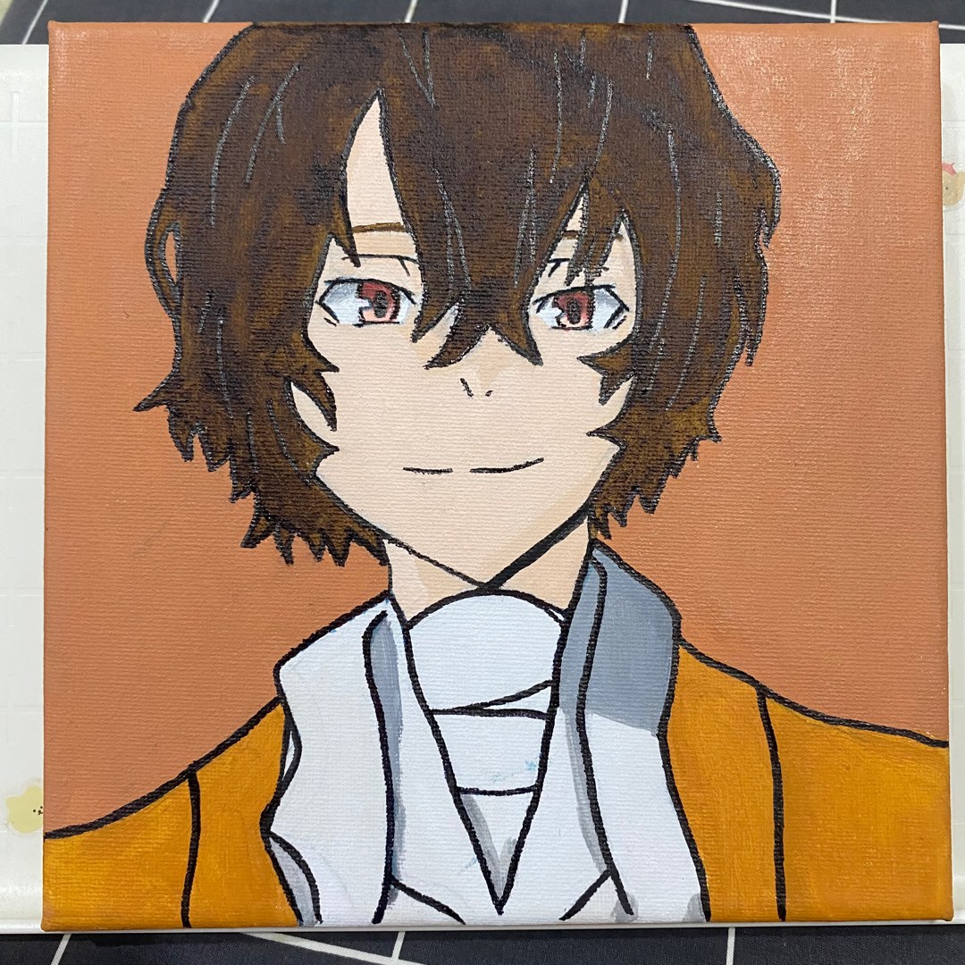 Dazai Canvas, Hobbies & Toys, Stationery & Craft, Art & Prints on Carousell