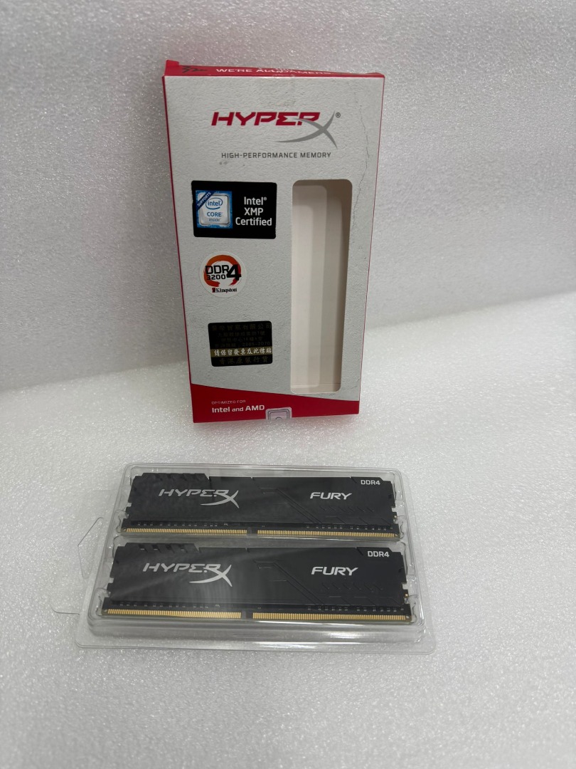 Kingston HyperX FURY Memory Black 16GB Kit # 記憶體 RAM DDR5 RGB 超頻 電競 ...