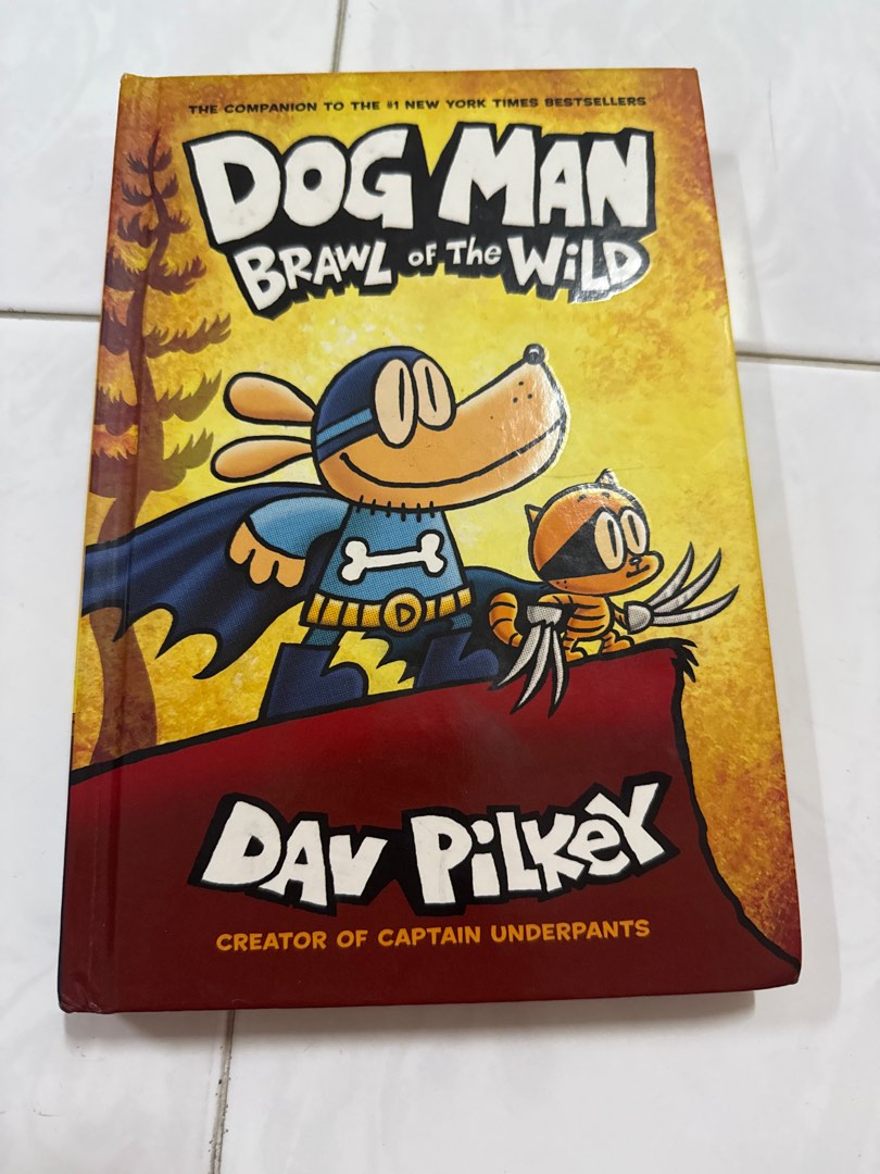 Dog Man: Brawl of the Wild by Dav Pilkey, Hobbies & Toys, Books ...