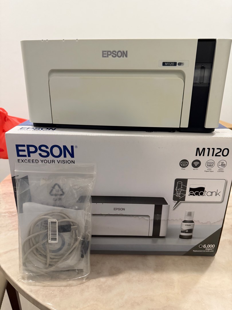 Epson M1120 EcoTank Printer, Computers & Tech, Printers, Scanners ...