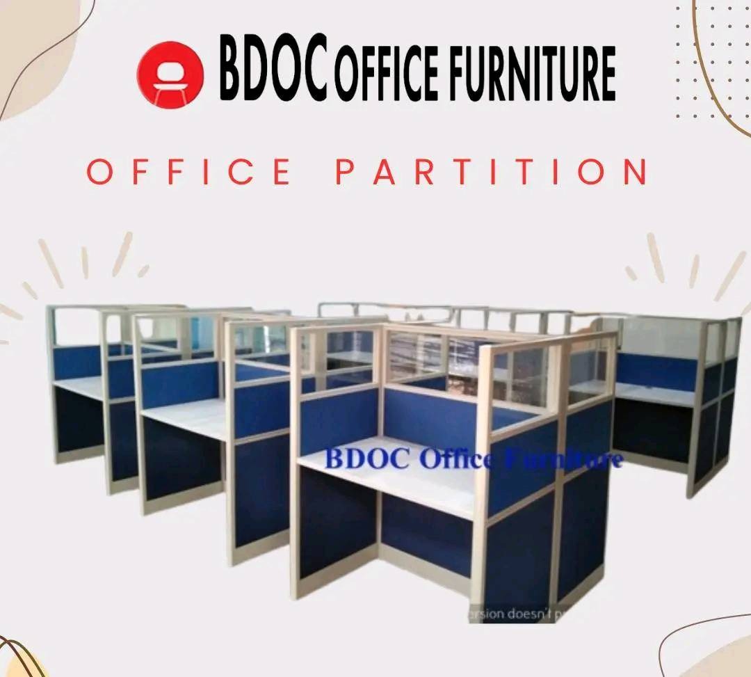 Fabric with Glass Office Partition - Customized Steel Cabinet - Office ...