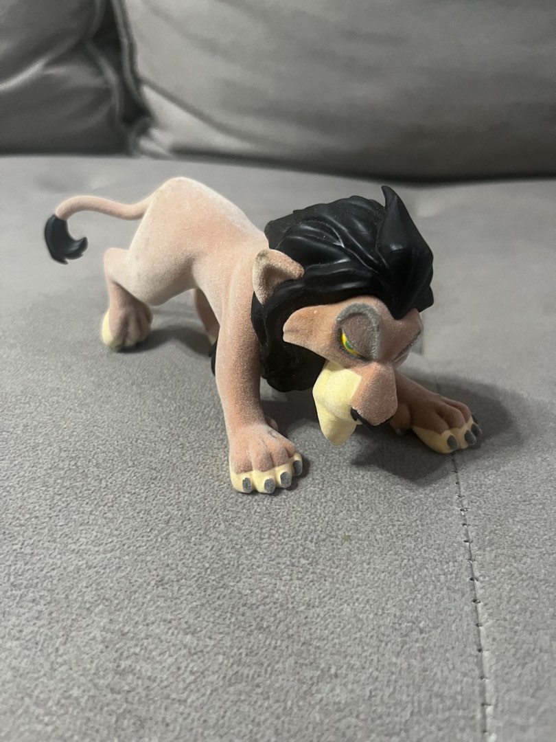 Fluffy Puffy Scar The Lion King, Hobbies & Toys, Toys & Games on Carousell