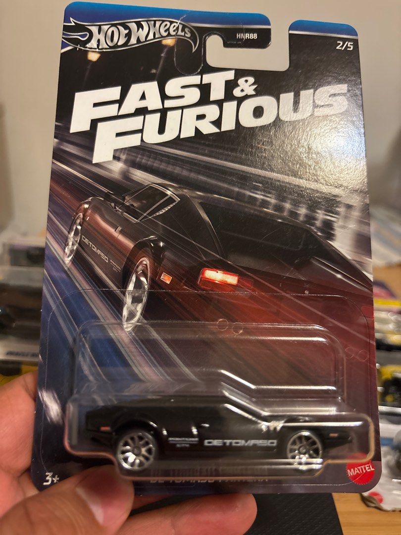 Hot Wheels Fast & Furious Detomaso Pantera, 興趣及遊戲, 玩具 & 遊戲類 - Carousell