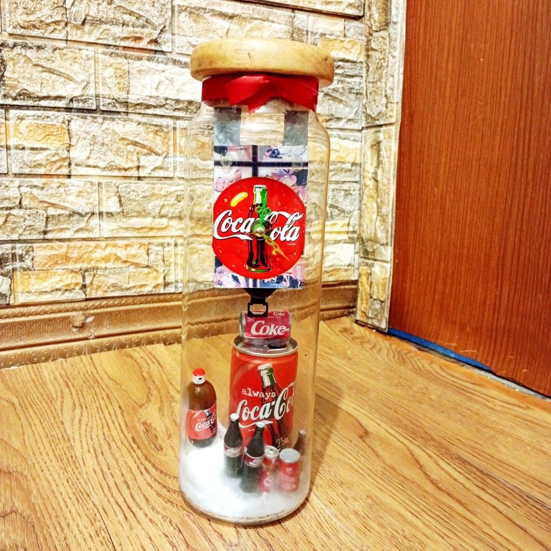 Jam Meja Vintage Tahun 80 Coca Cola Fungsi Normal Free Safety Packing ...