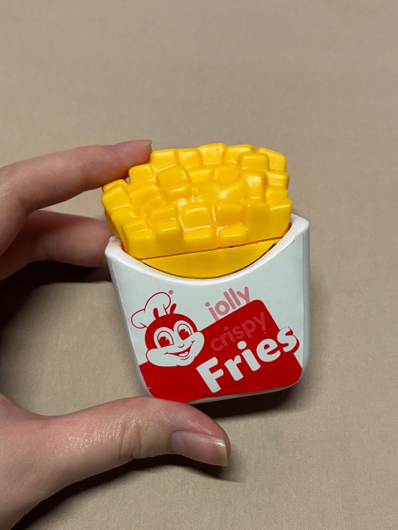 Jolly Fries Jollibots Toy, Hobbies & Toys, Toys & Games on Carousell