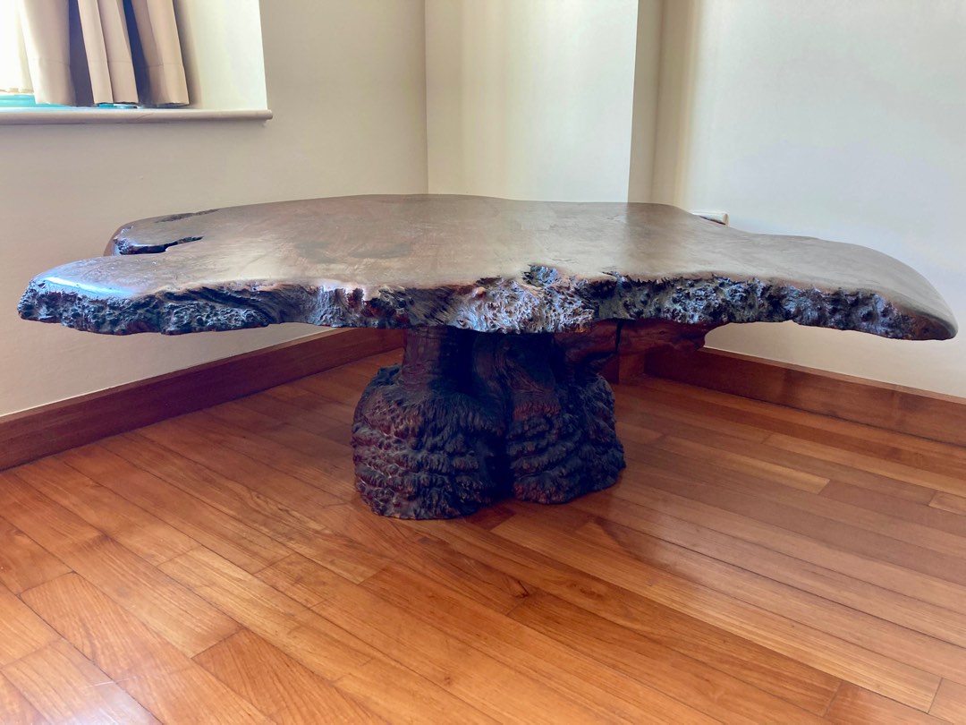 Jarrah Wood Coffee Table, Furniture & Home Living, Furniture, Tables ...
