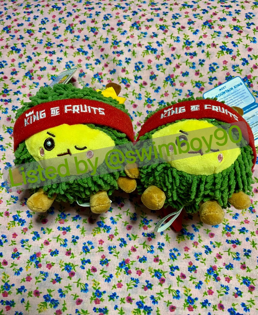 King of Fruits Durian Plush Toy (Mr Merlion & Friends), Hobbies & Toys ...