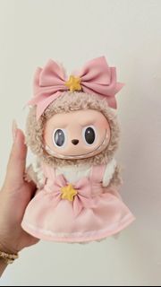 Pink Labubu Nine Tail Fox , Hobbies & Toys, Toys & Games on Carousell