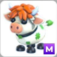 M Clover Cow ( Adopt Me ), Video Gaming, Gaming Accessories, In-Game ...