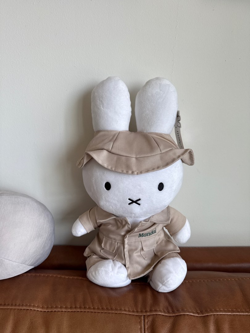 Miffy Mandai Safari Plush 40cm, Hobbies & Toys, Toys & Games on Carousell