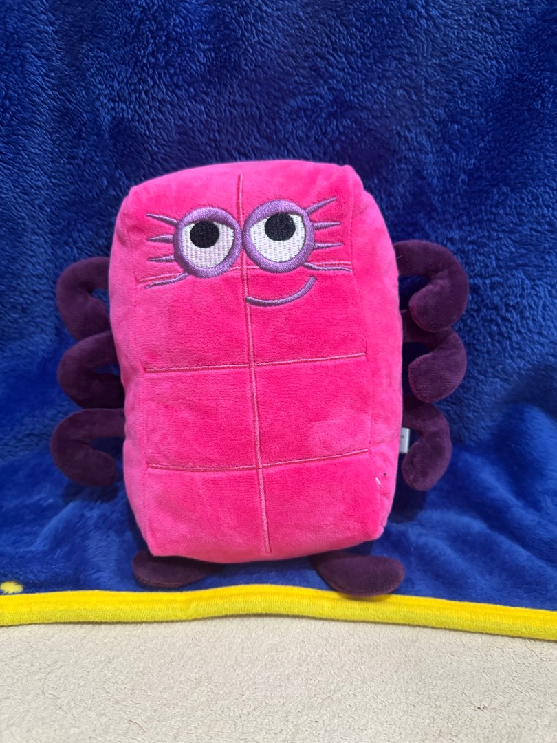 Numberblocks Eight Plush Toy, 興趣及遊戲, 玩具 & 遊戲類 - Carousell