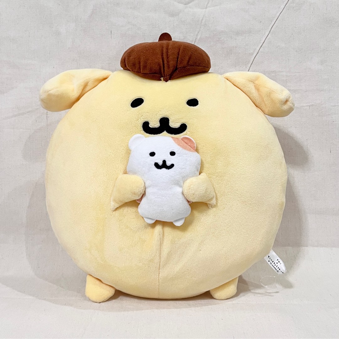 Pompompurin Nagano x Sanrio Collab Plush Stuffed Toy, Hobbies & Toys ...