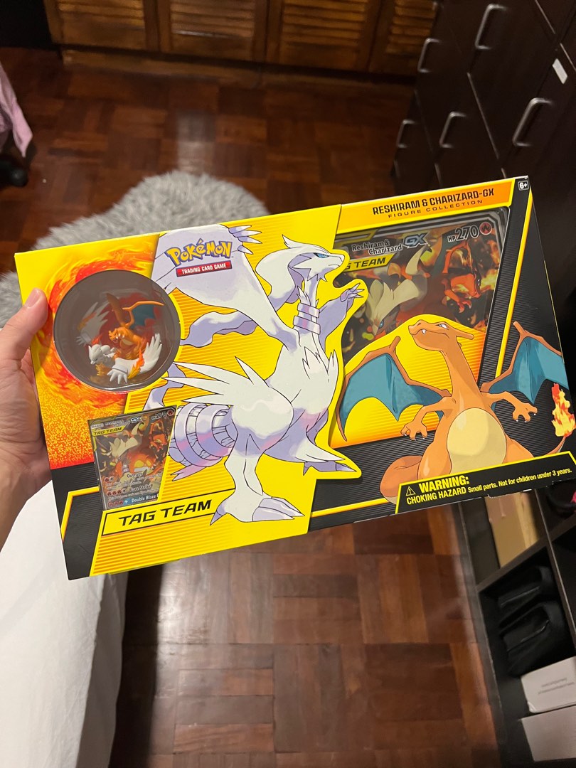 Reshiram & Charizard Tag Team GX Figure Collection, Hobbies & Toys ...