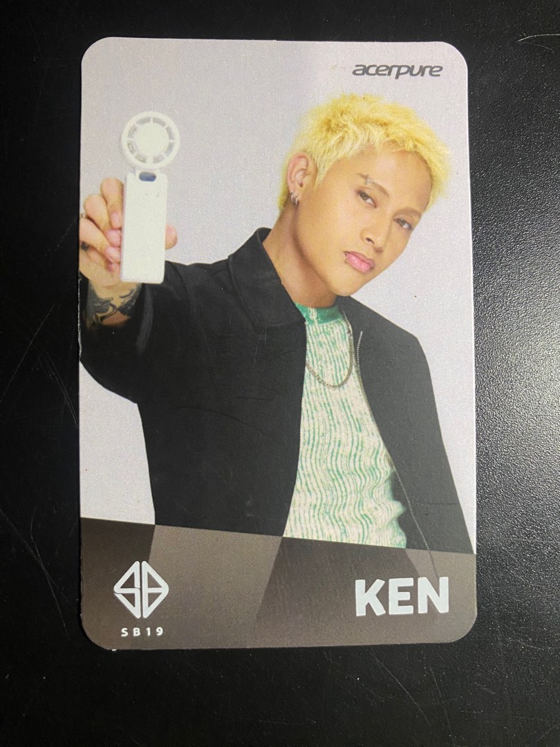 SB19 KEN Limited Edition Mintyladores Photocard, Hobbies & Toys ...