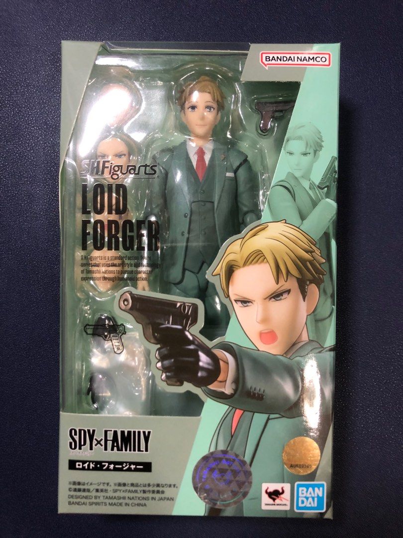 SHF Spy x Family Loid Forger & Yor Forger set of 2, Hobbies & Toys ...