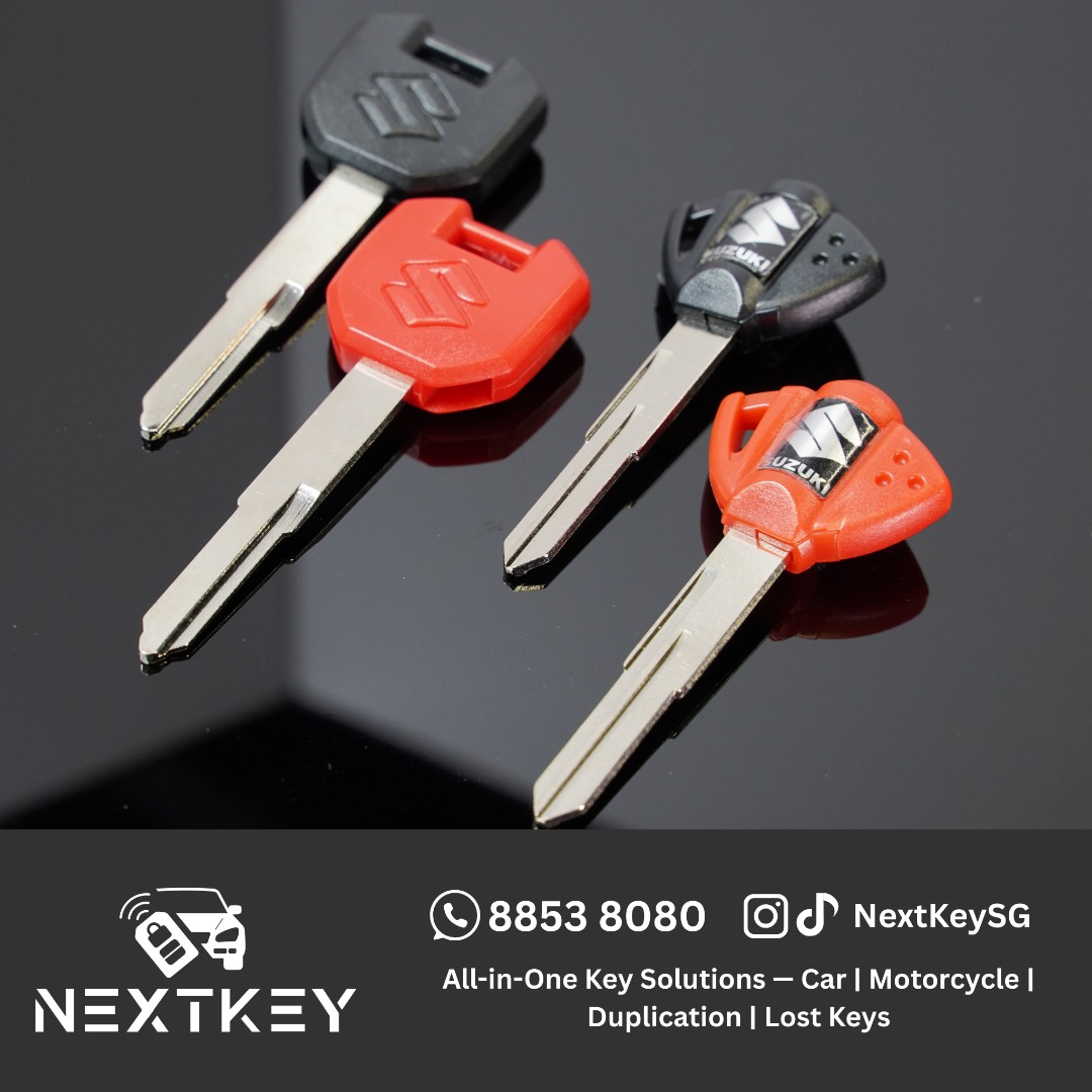 Suzuki Motorcycle Key Duplication | Blade & Transponder Keys ...