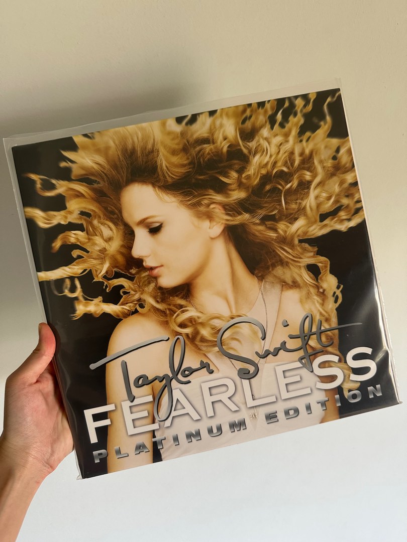 Taylor Swift Fearless Platinum Edition Vinyl Record, Hobbies & Toys ...