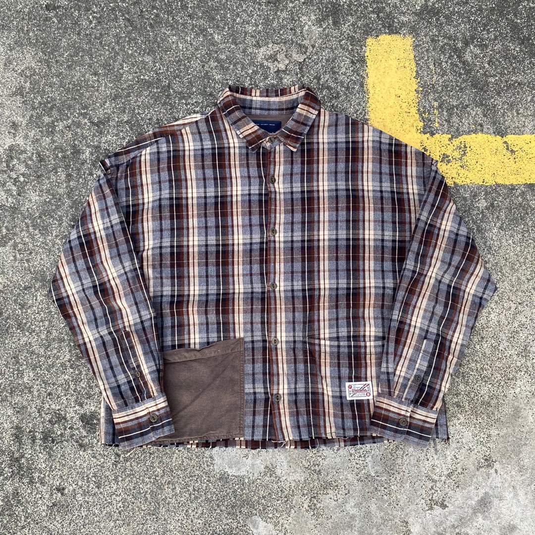 VINTAGE FLANNEL "BOXY", Men's Fashion, Activewear on Carousell