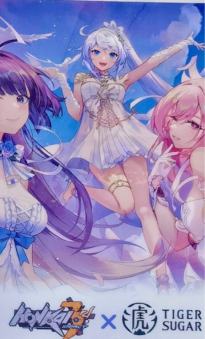 WTB Honkai Impact 3rd x Tiger Sugar Elysia folder, Hobbies & Toys ...