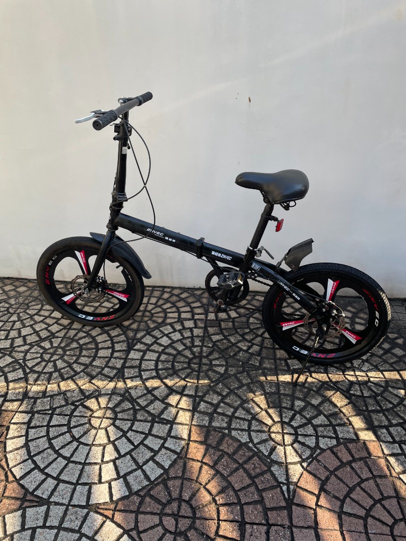 ZNYEC adult foldable bicycle. Wheel size 20 x 1.75. Brand new back ...