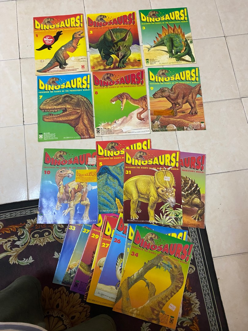 1993 Dinosaurs magazine, Hobbies & Toys, Books & Magazines, Magazines ...