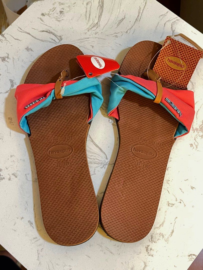 💯 Havaianas Flip flop - You Saint Tropez (in Rust color), Women's ...