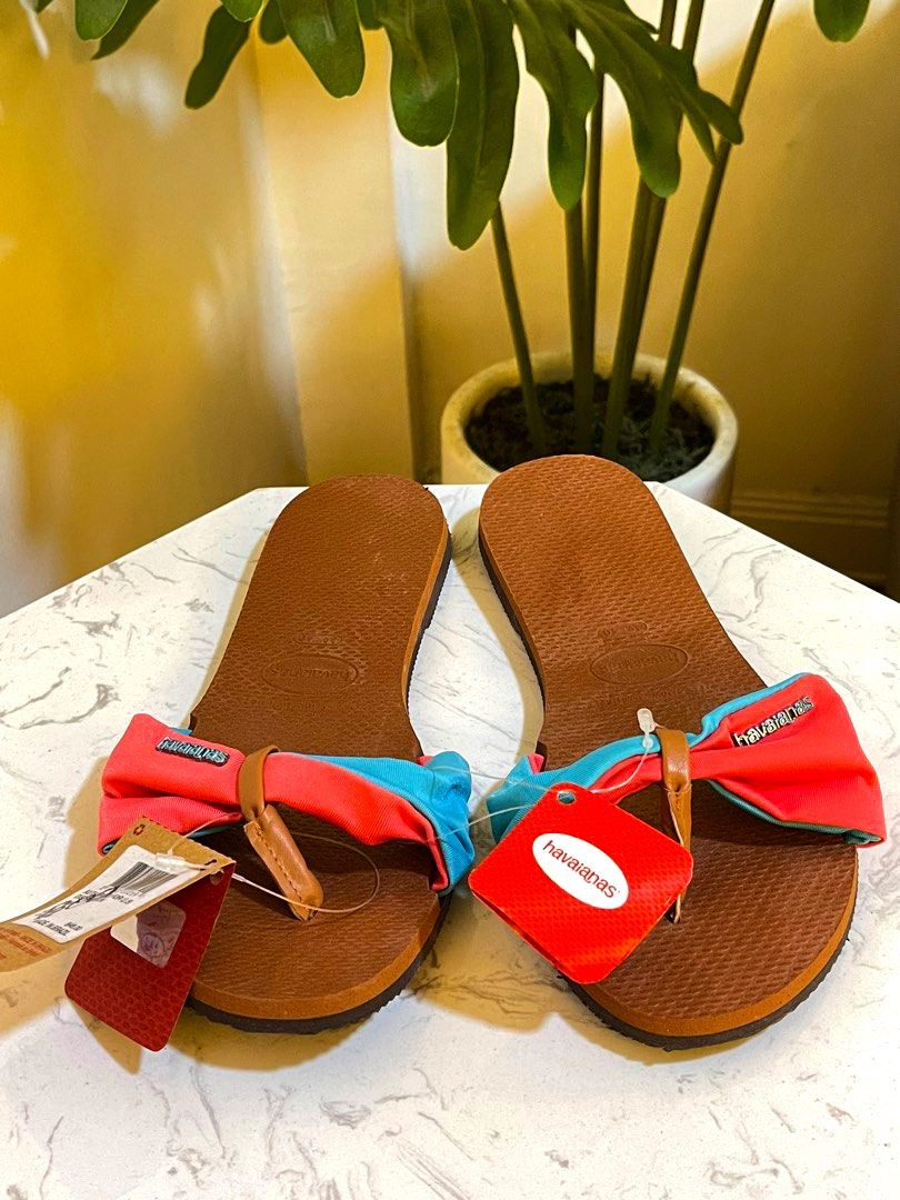💯 Havaianas Flip flop - You Saint Tropez (in Rust color), Women's ...