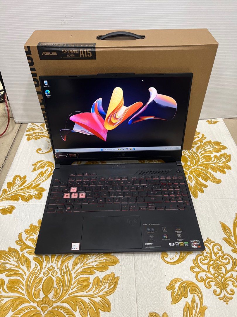 Asus TUF Gaming A15 FA507R R7-6800H 16GB 512GB RTX 3050 Ti Second Mulus ...