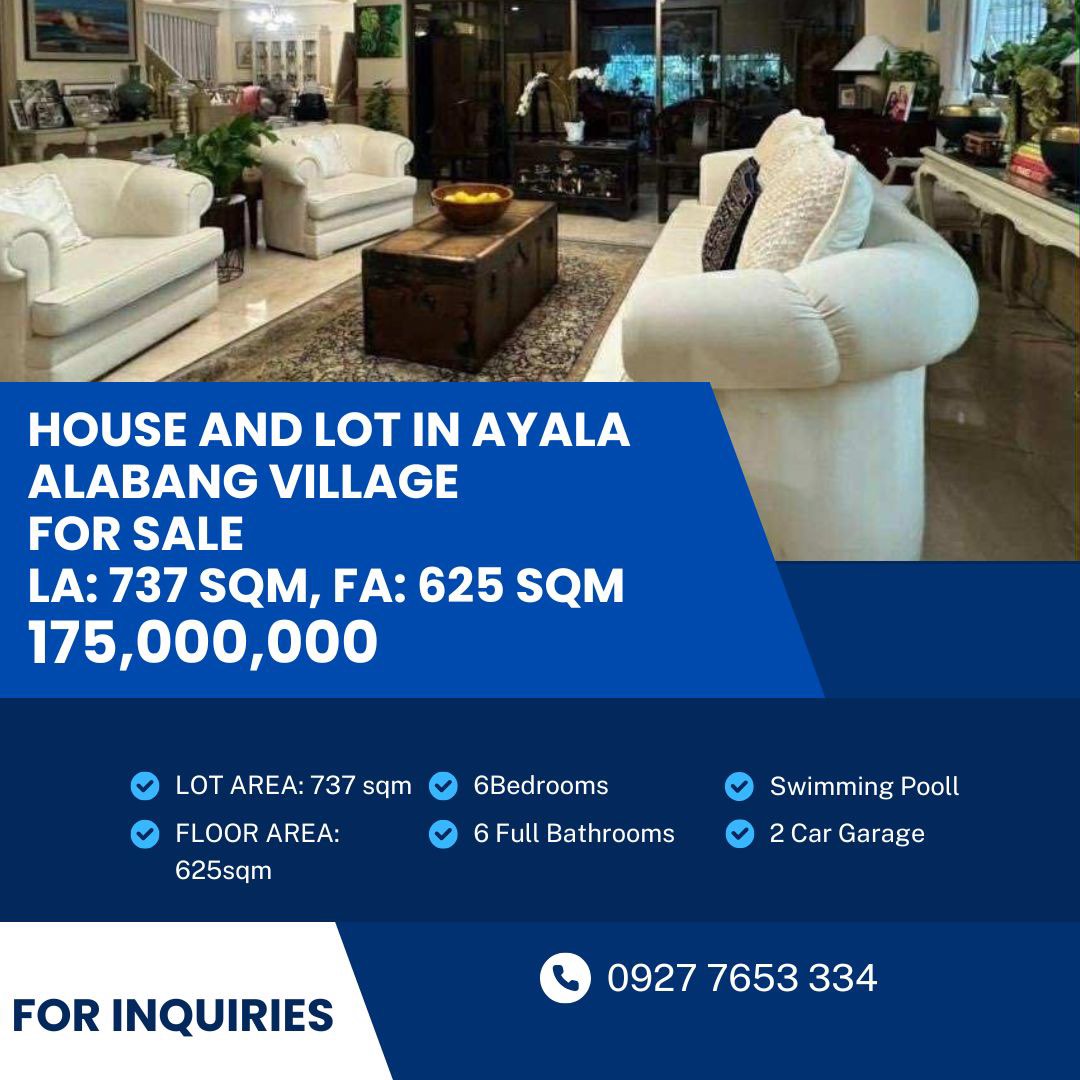 🏡 Prestigious Ayala Alabang Village Home – ₱130M 🌟, Property, For Sale ...