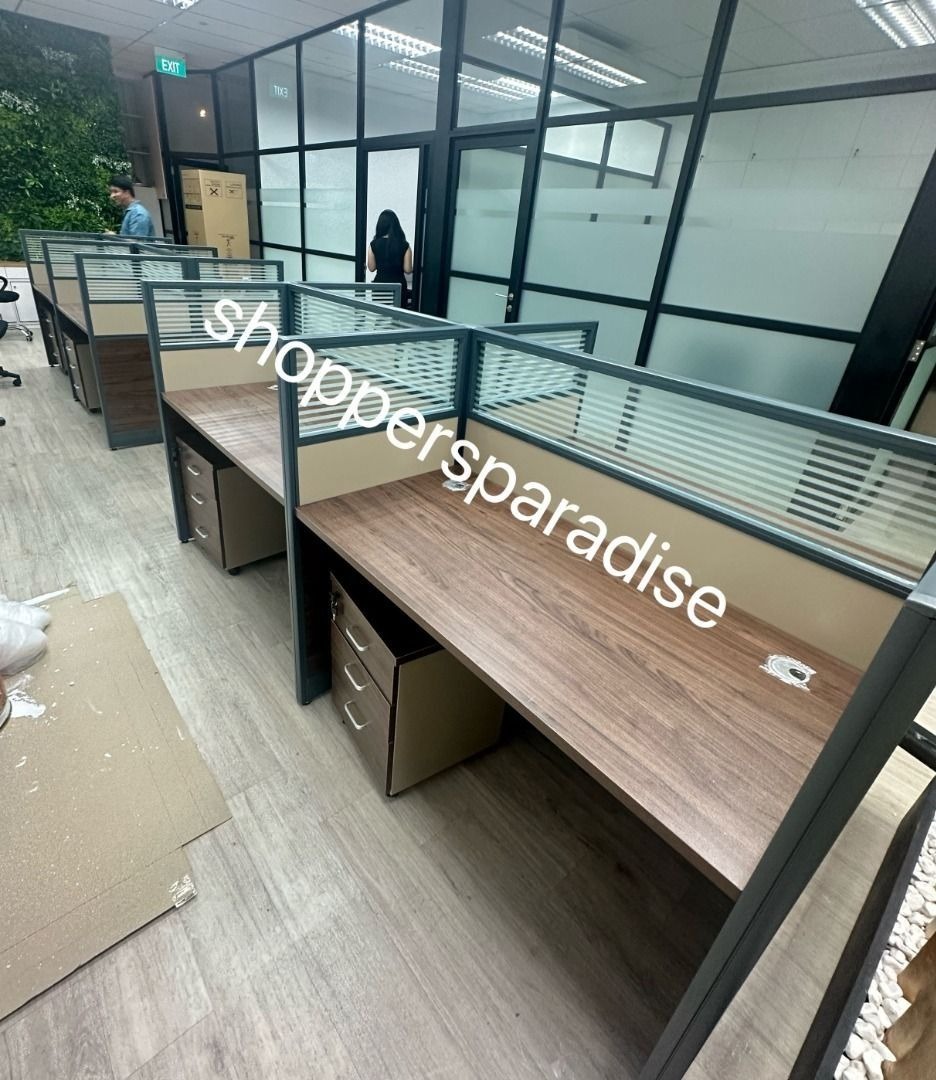 B37 Executive Workstation,with high partion,with/without pedestal ...