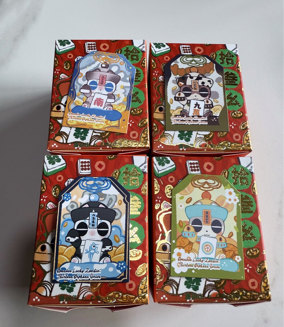 (BNIF) OPanDee Lucky Zombie Mahjong Thirteen Orphans - One Dot, 1 ...
