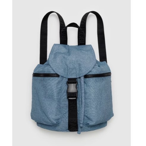 Baggu Sport Backpack - Digital Denim, Women's Fashion, Bags & Wallets ...