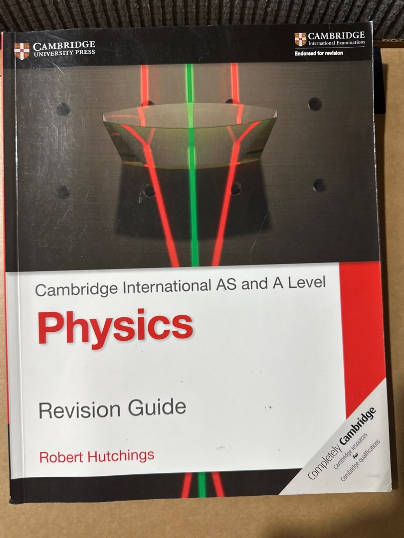 Cambridge International AS and A Level Physics Revision Guide, 興趣及遊戲, 書本 & 文具, 教科書 - Carousell