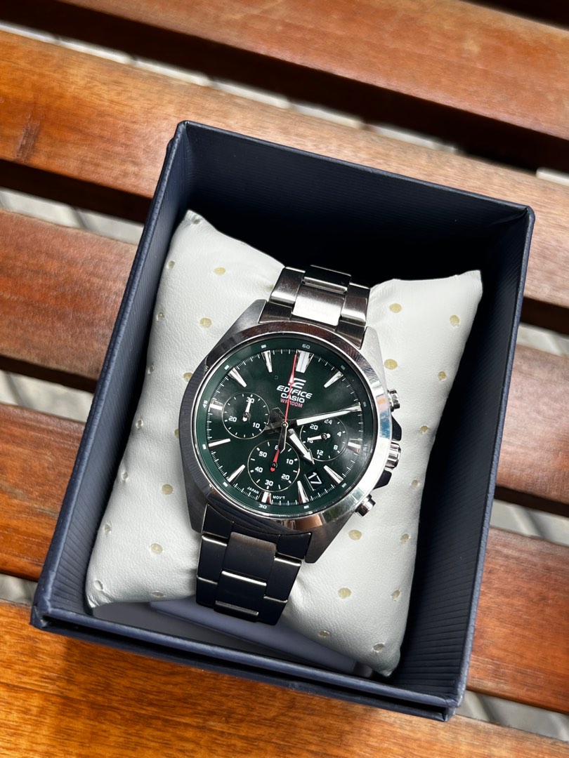Casio Edifice WR 100M, Men's Fashion, Watches & Accessories, Watches on ...