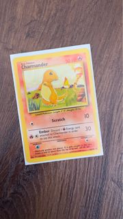 Base Set Charmander 46 wotc wizards of the coast, Hobbies & Toys, Toys ...